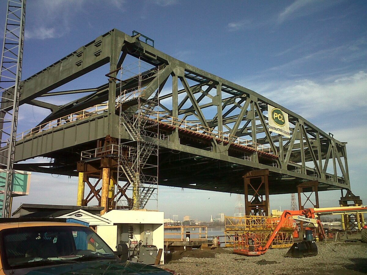The Gilmerton Lift Bridge - Banker Steel